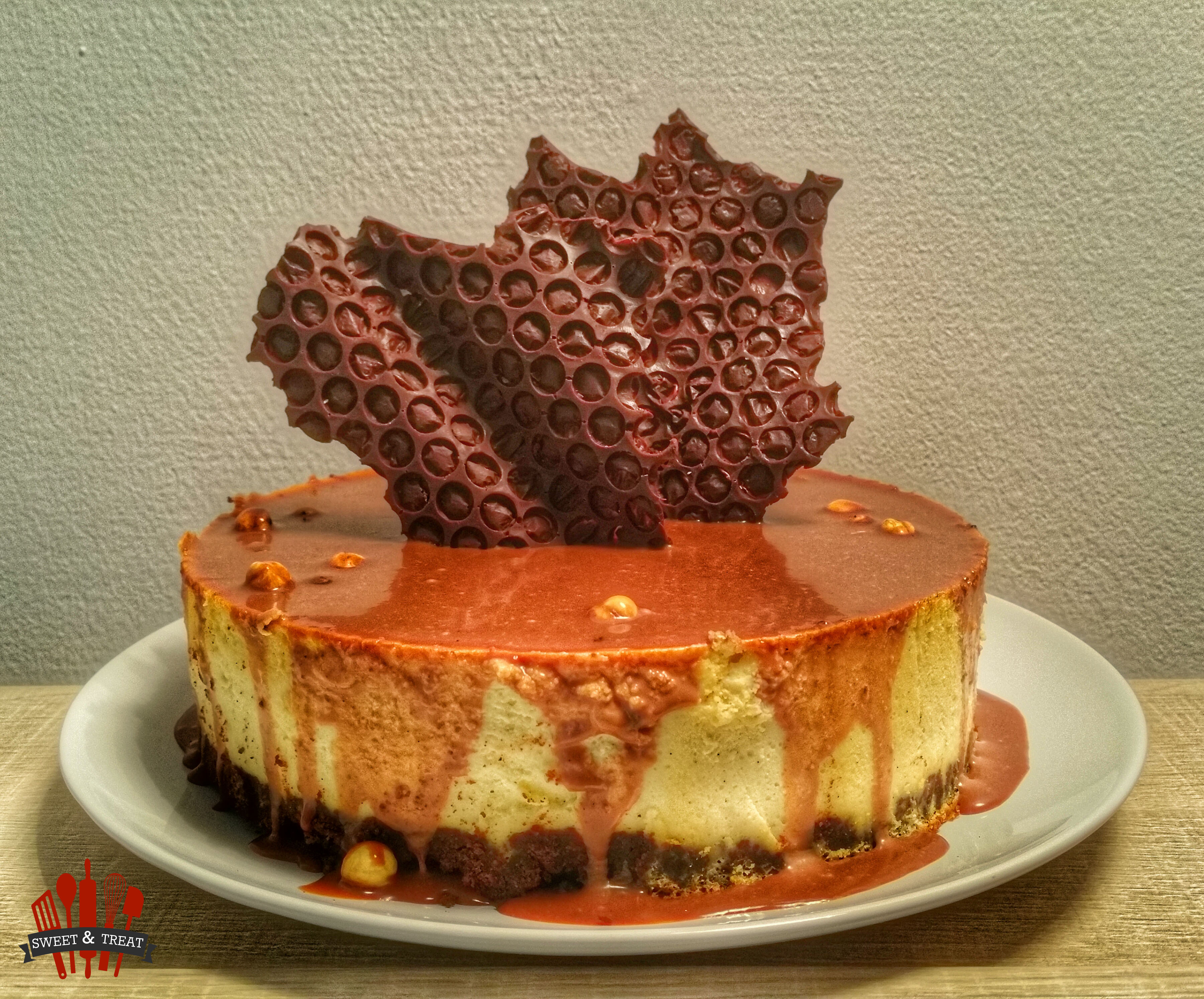 Cheesecake Chocolat au lait – Noisette – SWEET & TREAT